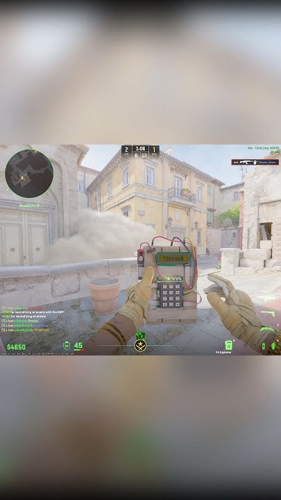 Counter-Strike 2: Inferno 1v4 clutch - YouTube