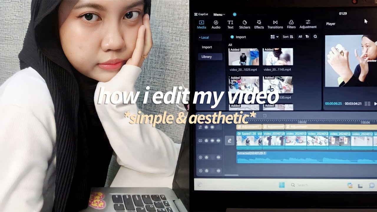 How I Edit My Videos [simple And Aesthetic]🎀 Intro Fonts Animation