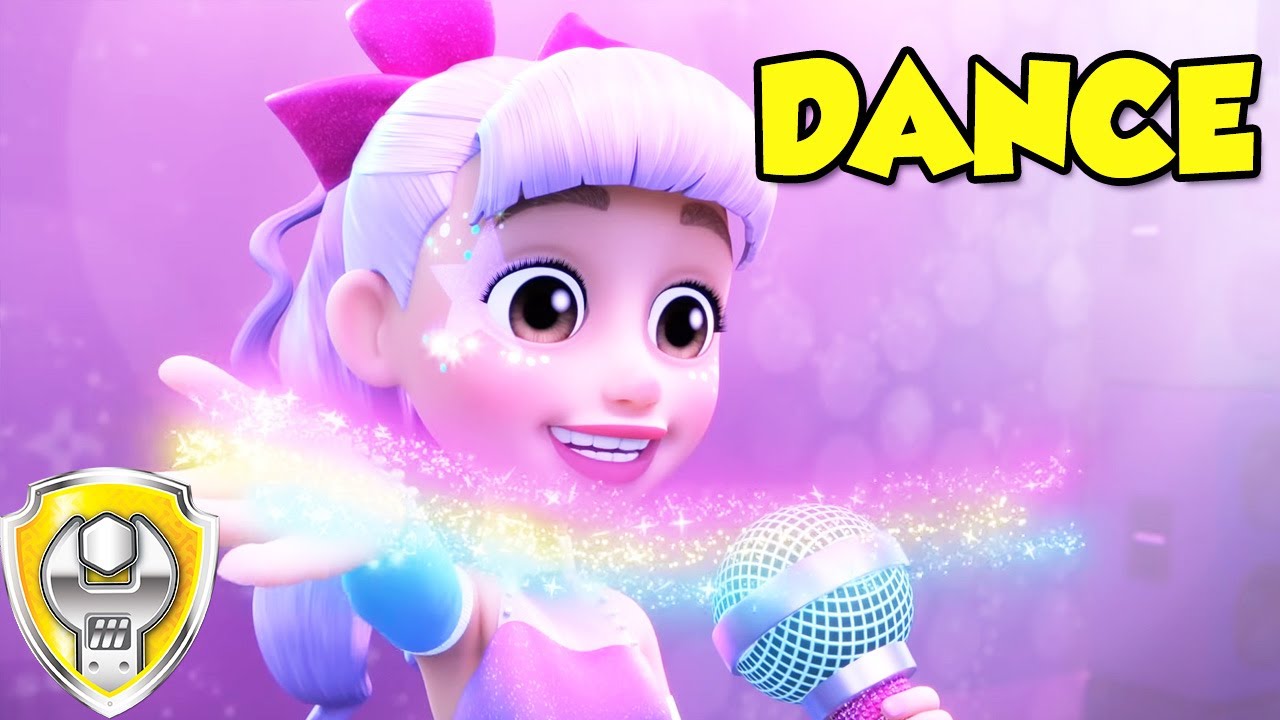 Dance And Sing With Sierra Sparkle! | Rubble & Crew | Cartoons for Kids ...