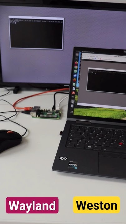 Raspberry Pi 5 VNC Screen Sharing in Wayland and Weston #shorts # ...