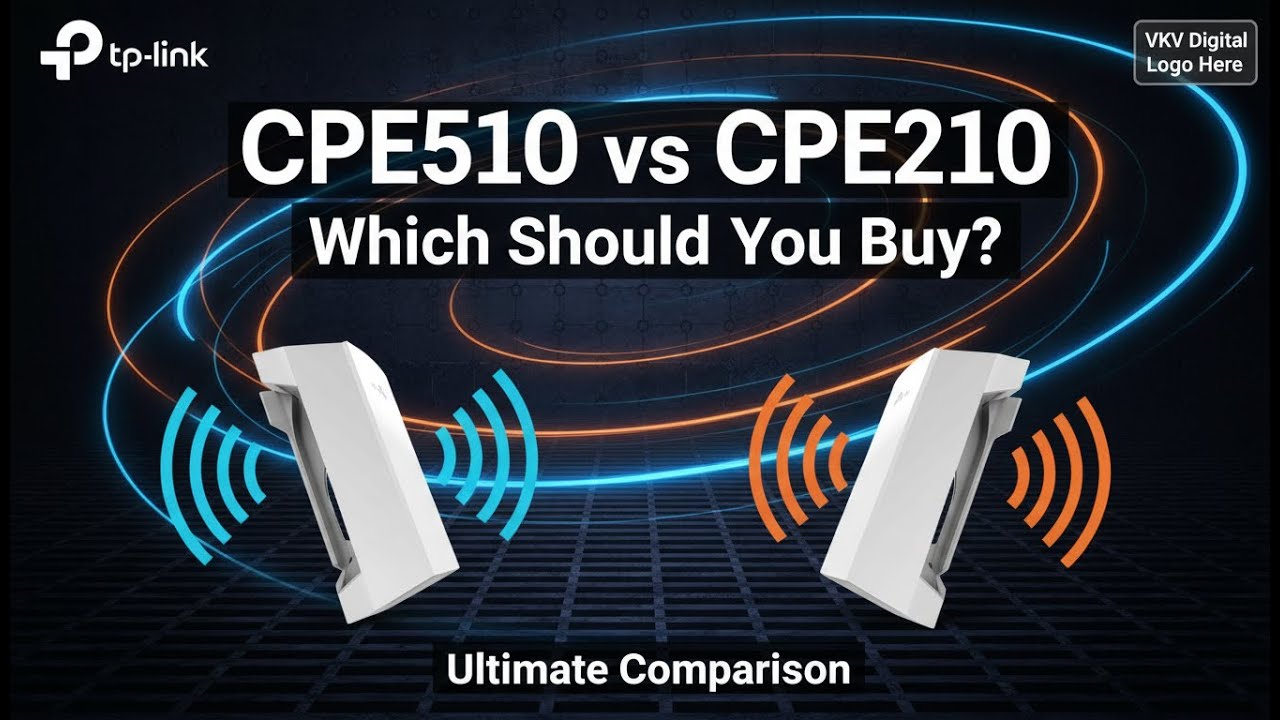 5GHz vs 2.4GHz : TP-Link CPE 510 vs CPE 210 Full Comparison, Best P2P ...