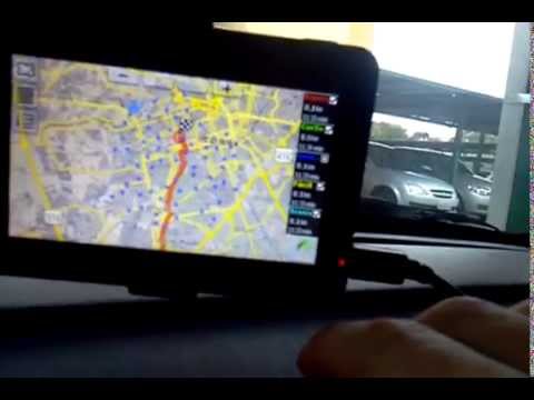 GPS funcionando no carro - Uso avançado do aparelho - YouTube