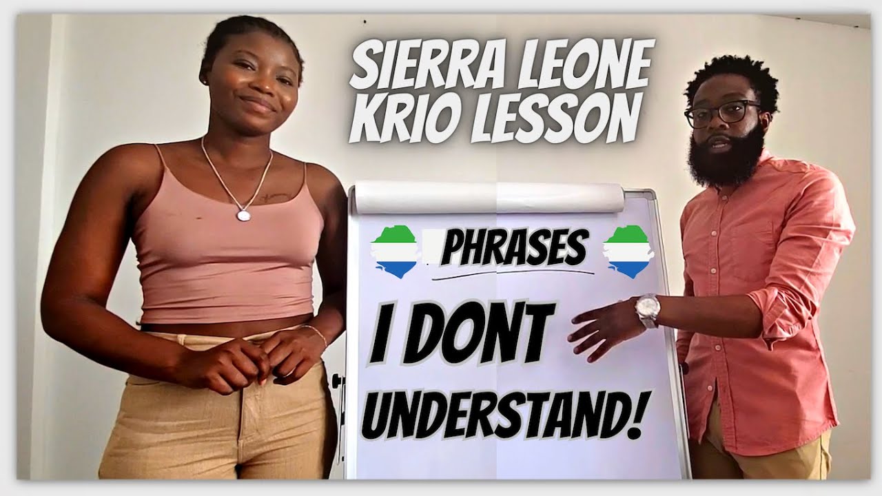 Common Krio Phrases | Learn Sierra Leone Krio Language | Authentic ...