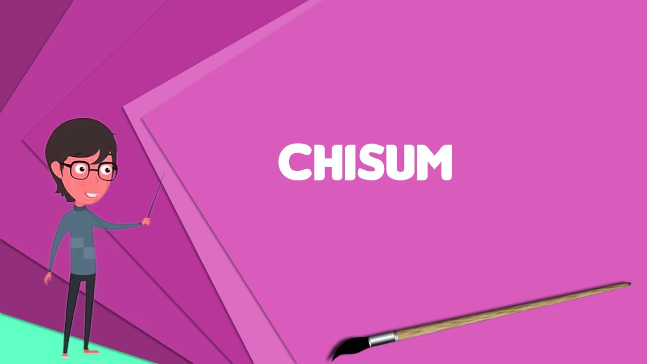 What is Chisum? Explain Chisum, Define Chisum, Meaning of Chisum - YouTube