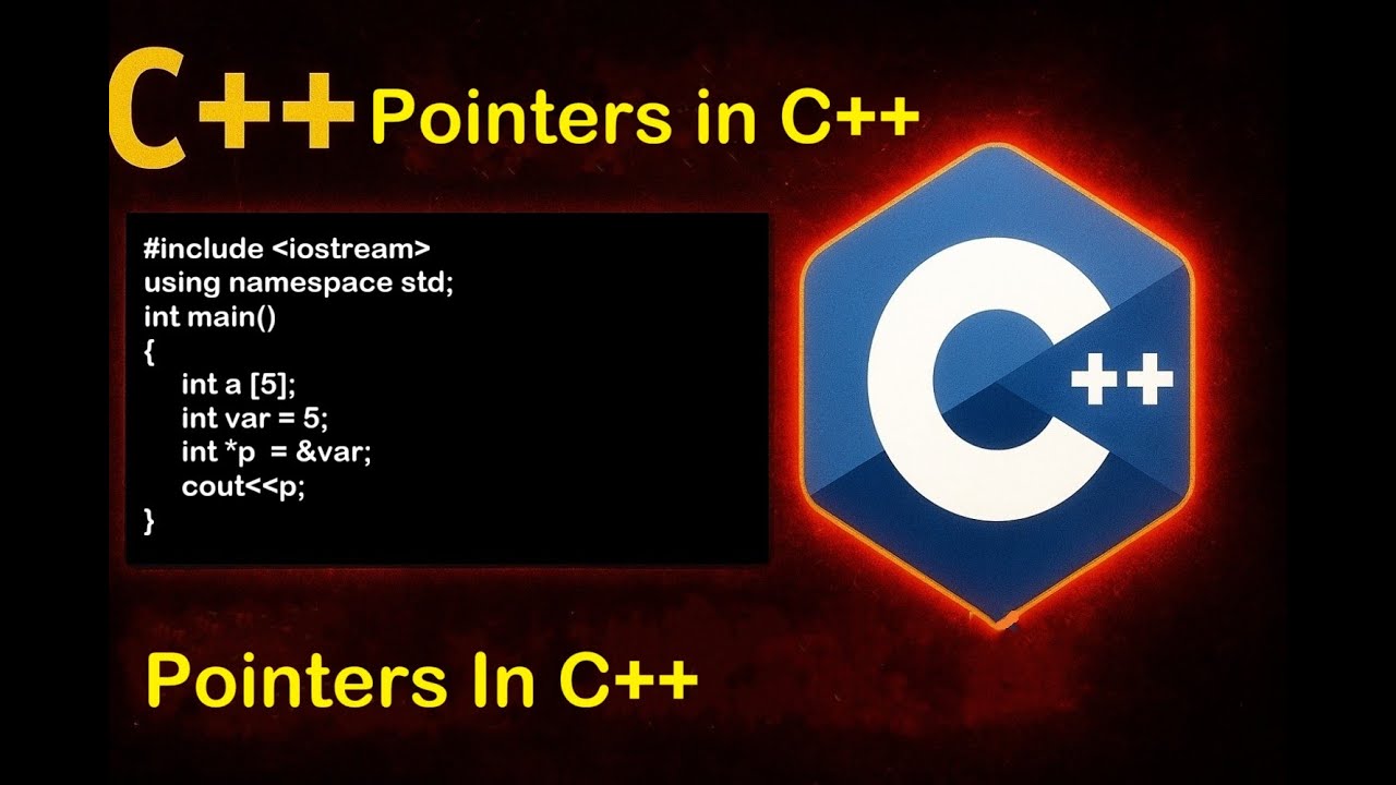 Pointers in C++ | Explained with Examples | C++ for Beginners - YouTube