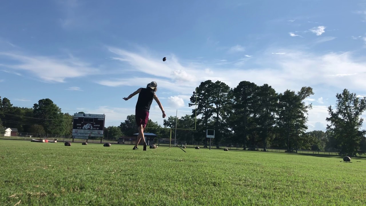Landon Fuquay- 10/10 45-30 yards- off the ground - YouTube