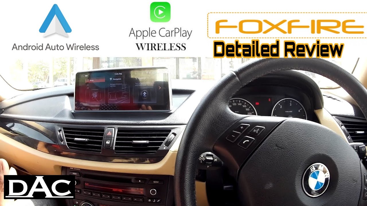 Foxfire android player with BMW idrive controller || DETAILED REVIEW - YouTube
