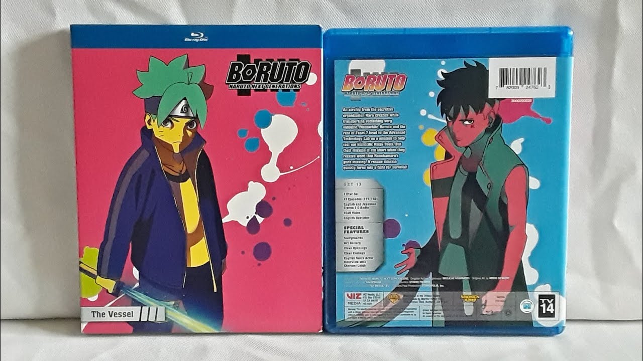 Unboxing Boruto Volume 13 Blu-ray - YouTube