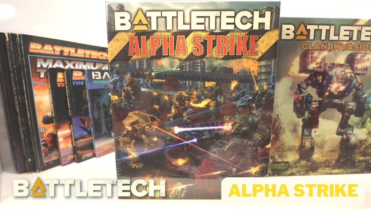 [BattleTech] Alpha Strike Box Set Opening! - YouTube