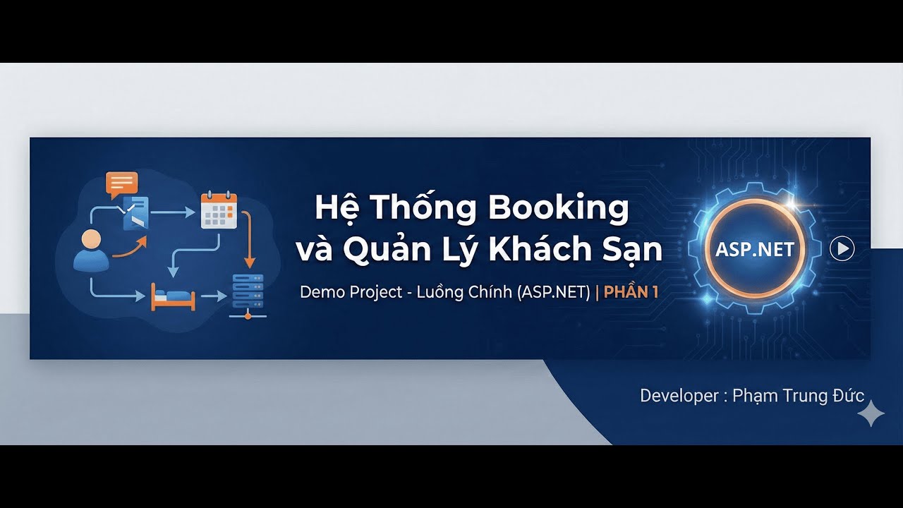 ASP.NET Hotel Management System – Demo Luồng Chính P1 - YouTube