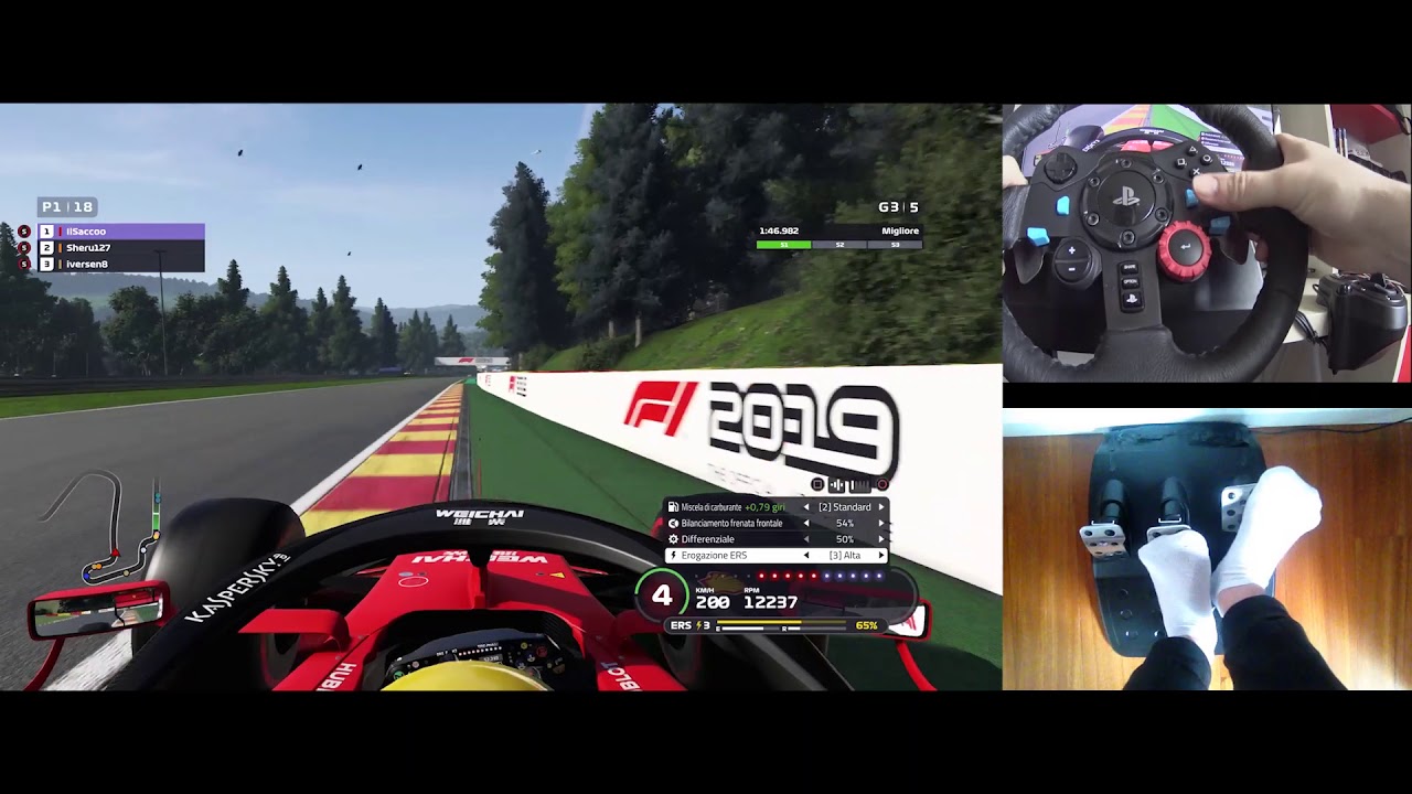 F1 Game: Online Race #18 (The perfect race) - YouTube
