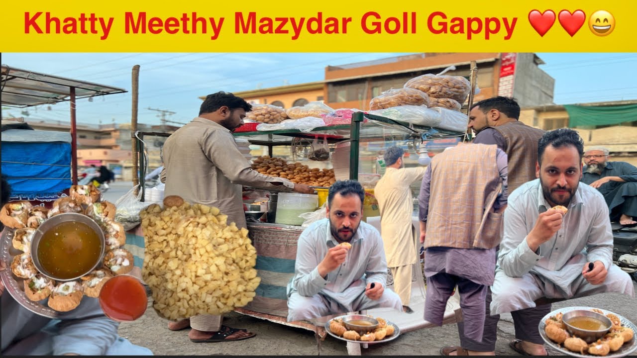 Most Famous And Delicious Pani Purri (GollGappy ) wala in Rawalpindi ...