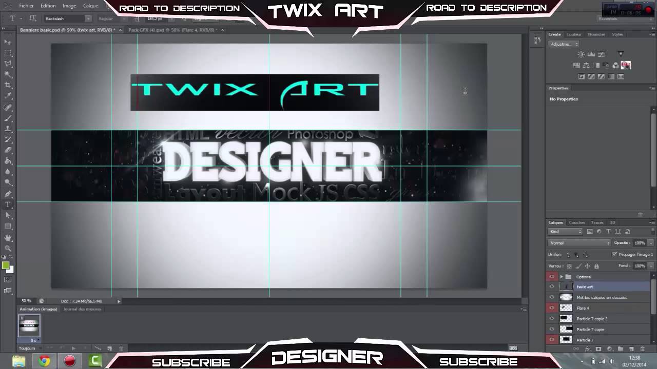 Speed ArT Banner For TwiX - YouTube