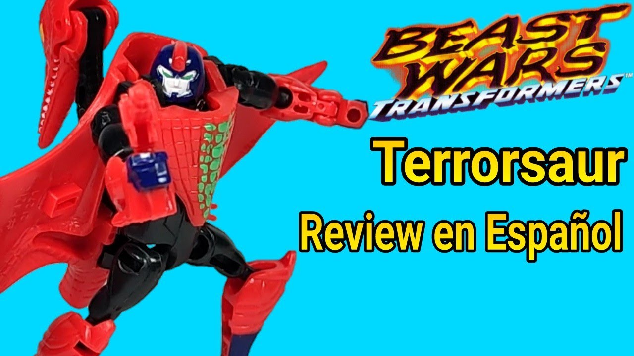 Transformers Beast Wars Terrorsaur Reedición - Review en Español - YouTube