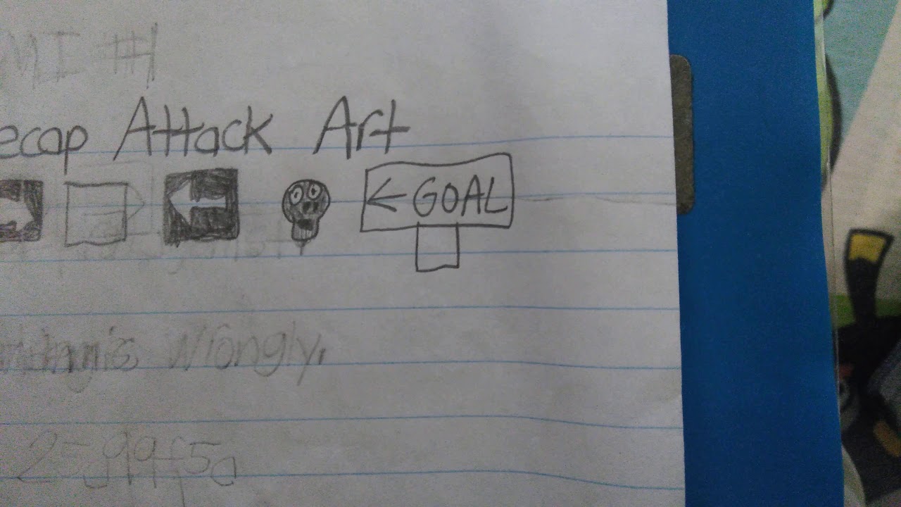My Decap Attack Art(Part 2, Uncolored) - YouTube