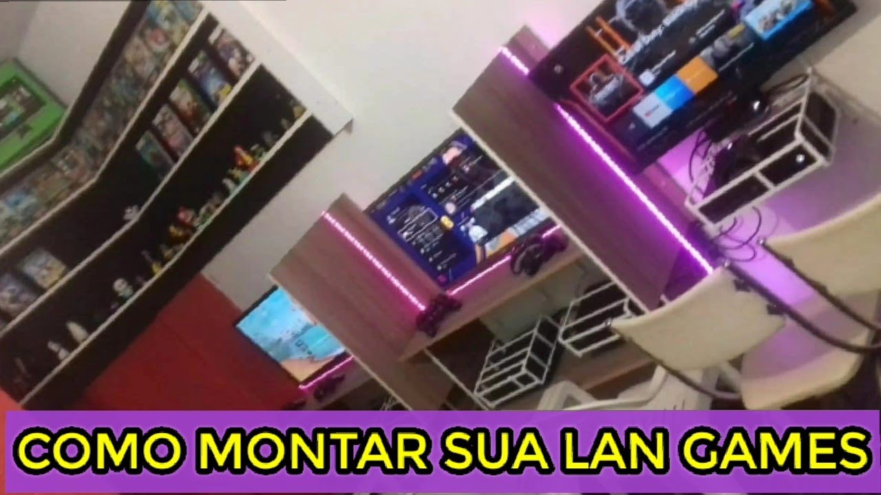 5 PASSOS PARA MONTAR SUA LAN GAMES - YouTube