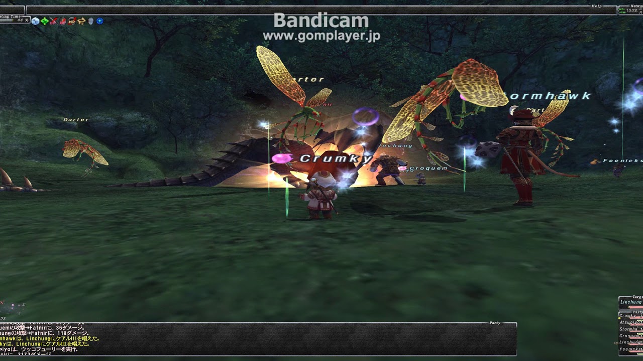 【FF11】2012/08/17 LSでFafnir - YouTube