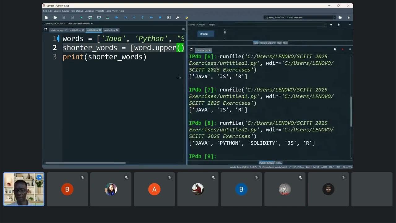 Lesson 14. List Comprehensions in Python - YouTube