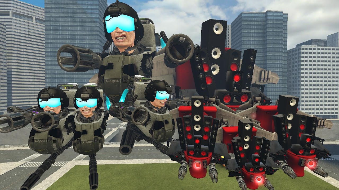 NEW SKIBIDI TOILET SPEAKER AND CAMERA MULTIVERSE VS NEW GMAN FUTURE! Garrys Mod! #skibiditoilet ...