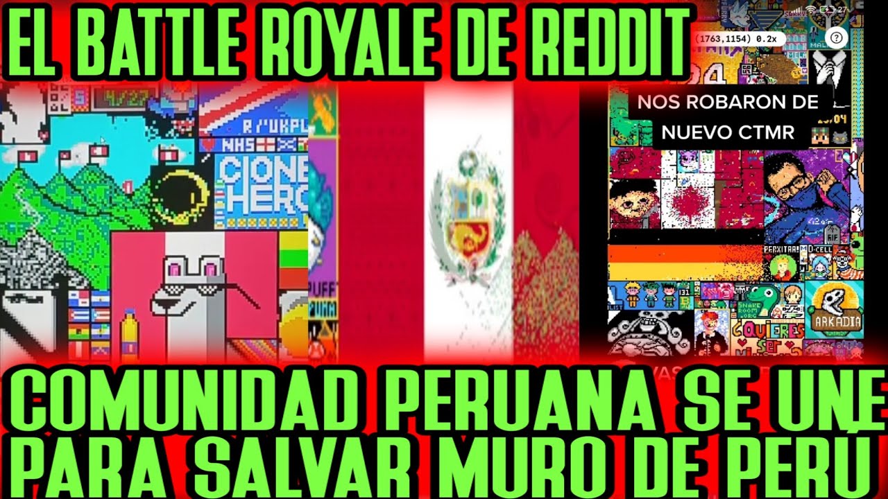 Comunidad defienden BANDERA del PERÚ en el Muro de REDDIT!!! - YouTube