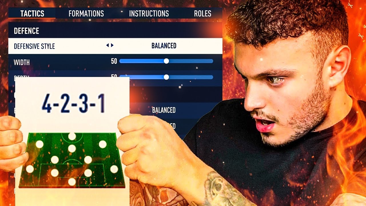 4231 = UNSTOPPABLE 😍 Best EAFC 24 Custom Tactics and Formation 💯 - YouTube