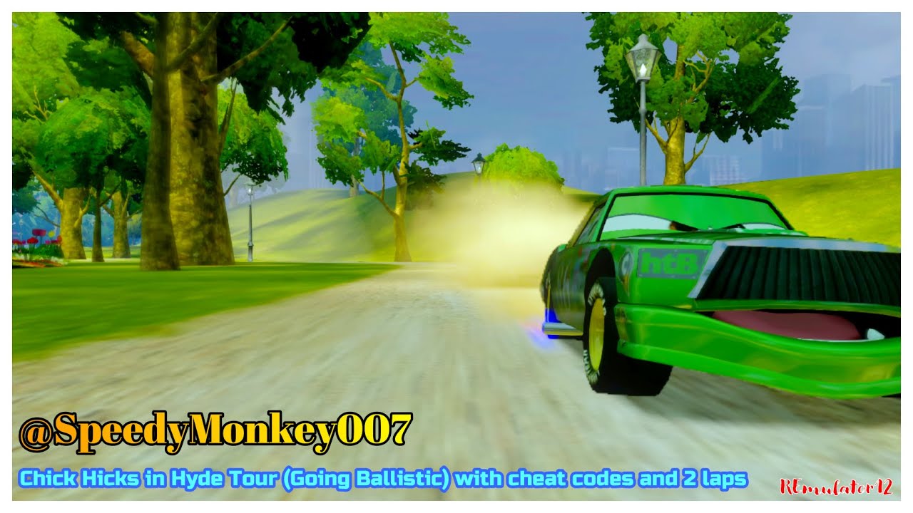 Cars 2 The Video Game | Chick Hicks - Battle Race (Going Ballistic ...