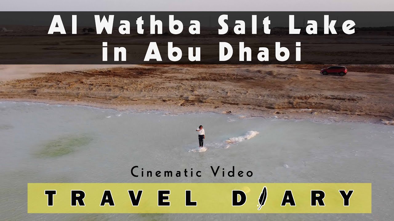 Al Wathba Salt Lake in Abu Dhabi | Cinematic Vlog - YouTube