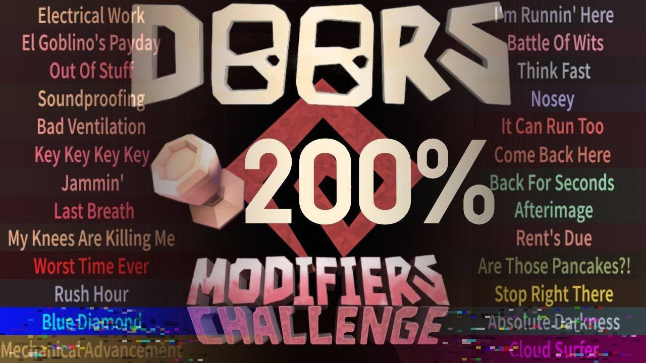 The 200% Modifiers Challenge : The Ultimate Redo EP. 1 - Test Run - YouTube