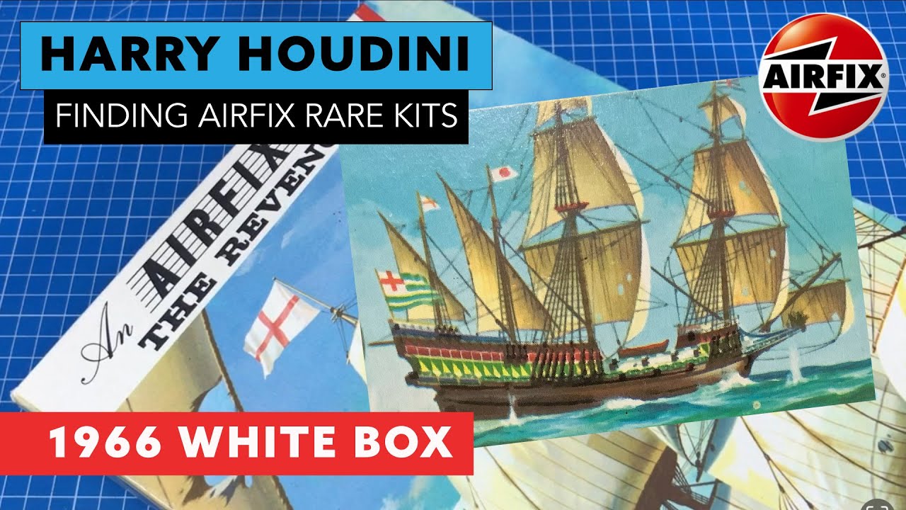 Airfix 1966 White Box Revenge Classic Kit Box Open Finding Airfix Rare ...