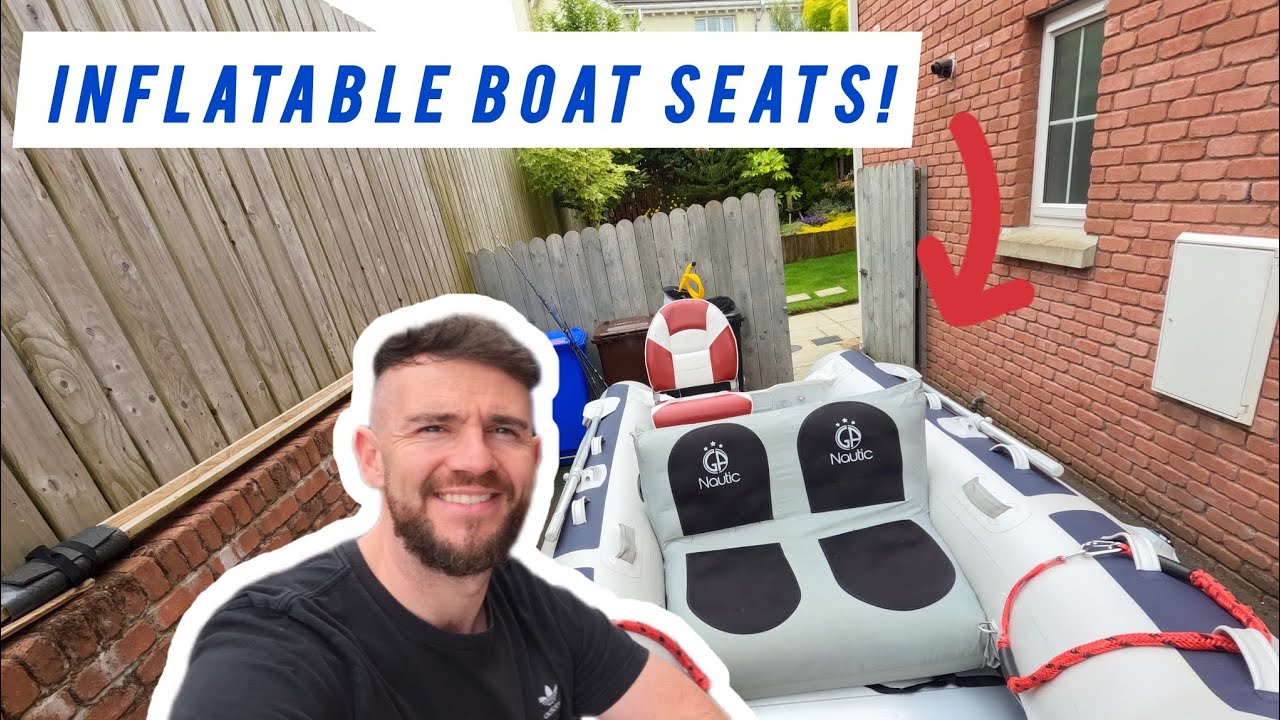 The Must have Inflatable boat seat and Captains chair!!!! Honwave T35 ...