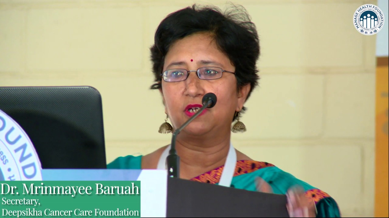 Dr. Mrinmayee Baruah, Secretary, Deepsikha Cancer Care Foundation - YouTube