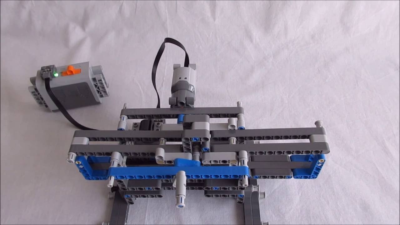 Lego Technic Axial Movement Mechanism - YouTube