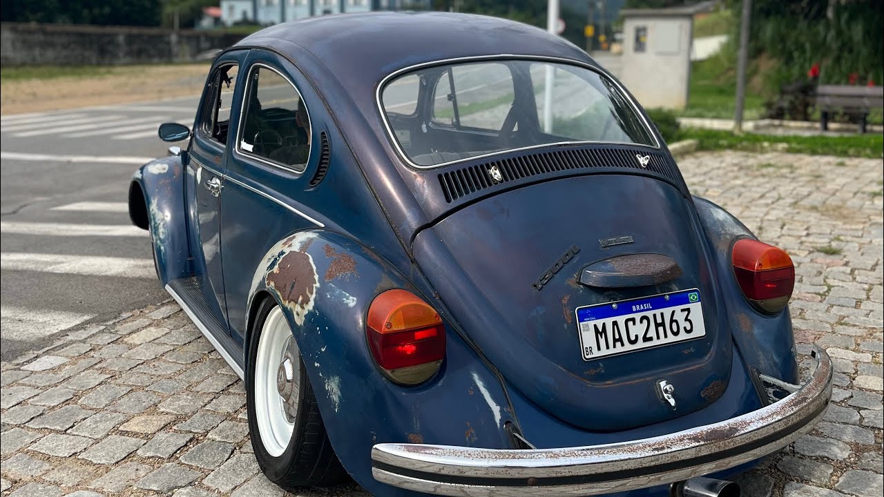 Fusca azul 🐭 - YouTube