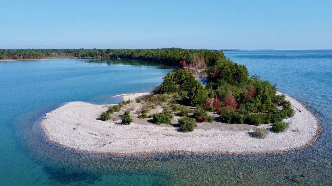 Paddling to Potter Point for Puddingstones - YouTube