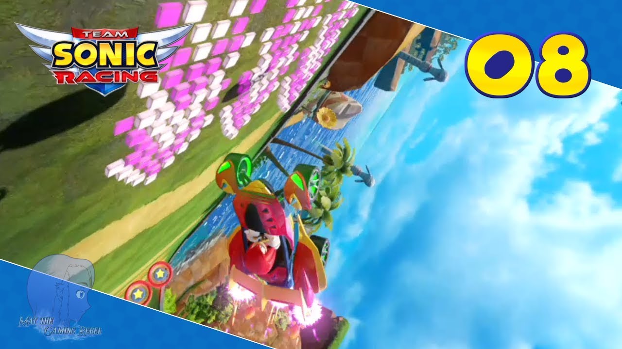 Team Sonic Racing - Part 8: Second-Rate Stunts - YouTube