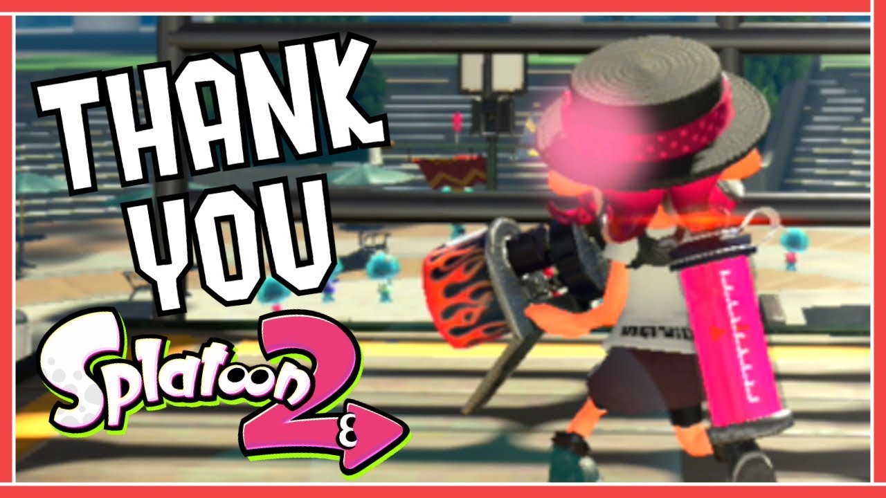 Thank You Splatoon 2, From the Community - YouTube