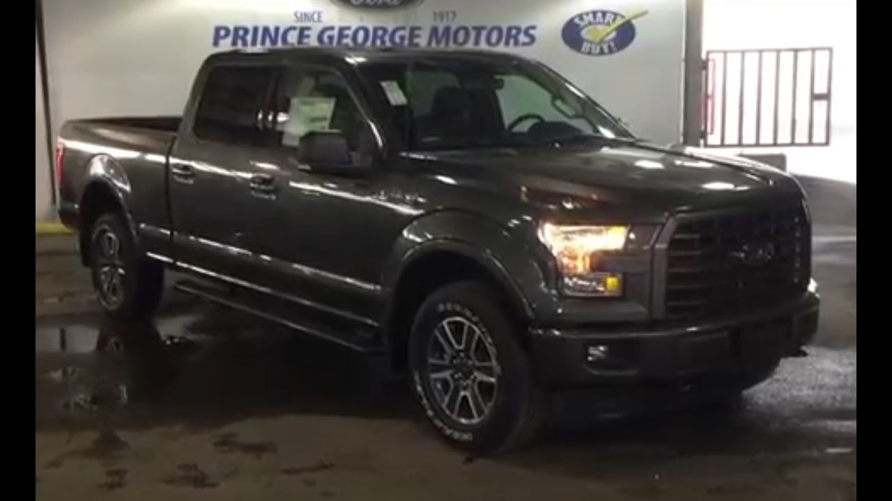 2016 Grey Ford F-150 4X4 SuperCrew XLT Sport Review | PG Motors - YouTube