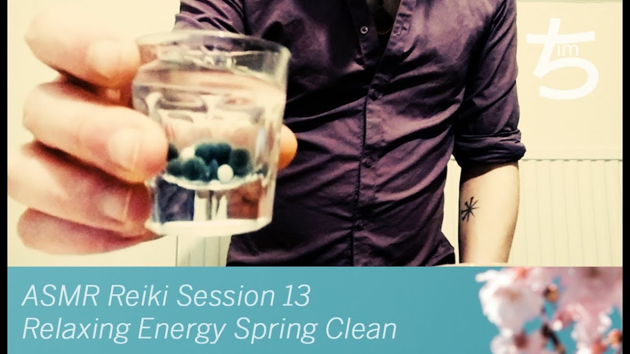 ASMR Reiki Session 13 – Energy Spring Clean with Relaxing Energy Pulling - YouTube