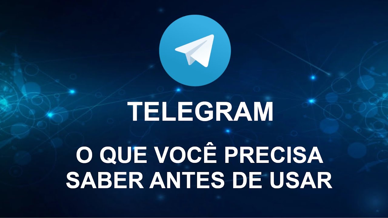 Telegram - o que você precisa saber antes de usar - YouTube