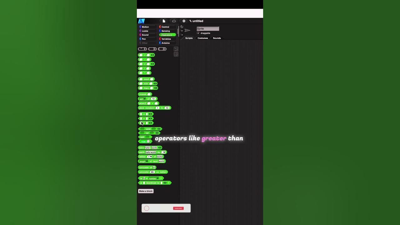 Snap4Arduino Operators Block – Math & Logic for Arduino! - YouTube