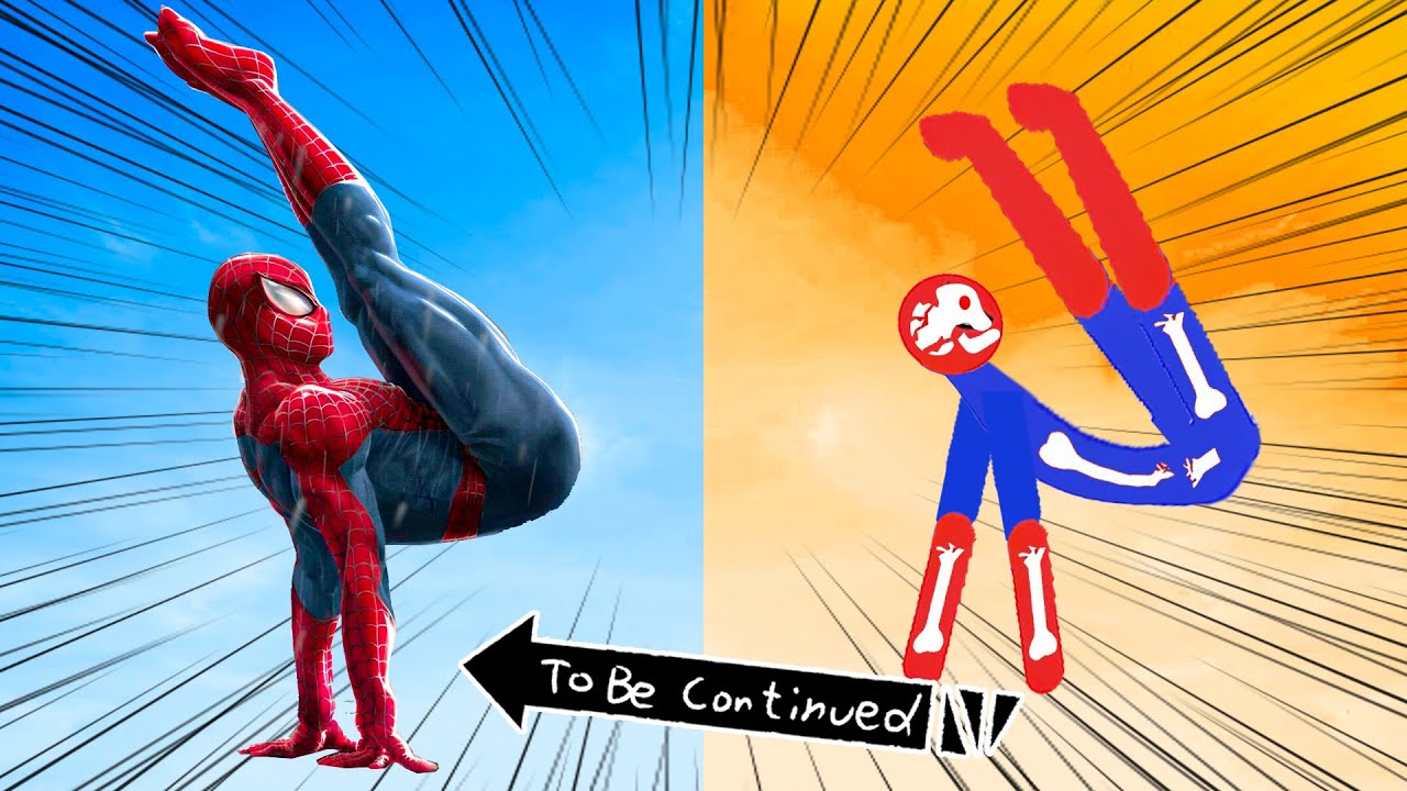 Stickman Become Spiderman Overcome Obstacles YouTube Stickman Become Spiderman Overcome Obstacles YouTube