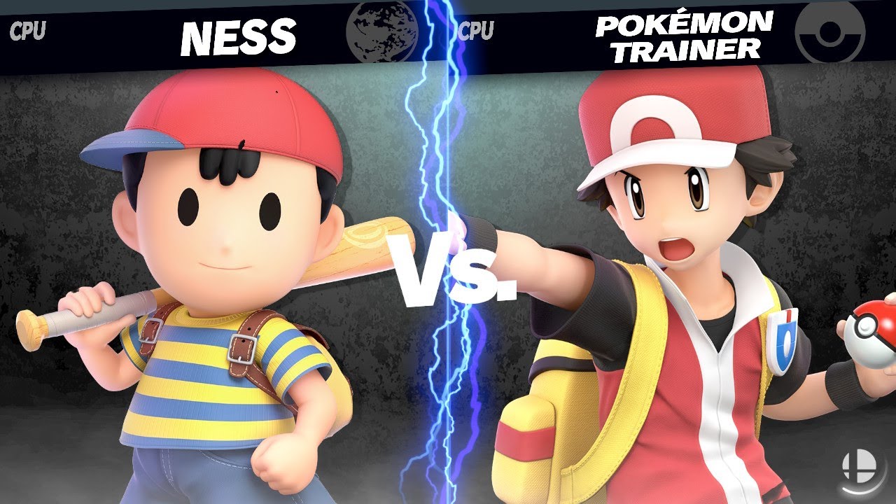 Smash for Fun: Ness vs. Pokemon Trainer - YouTube