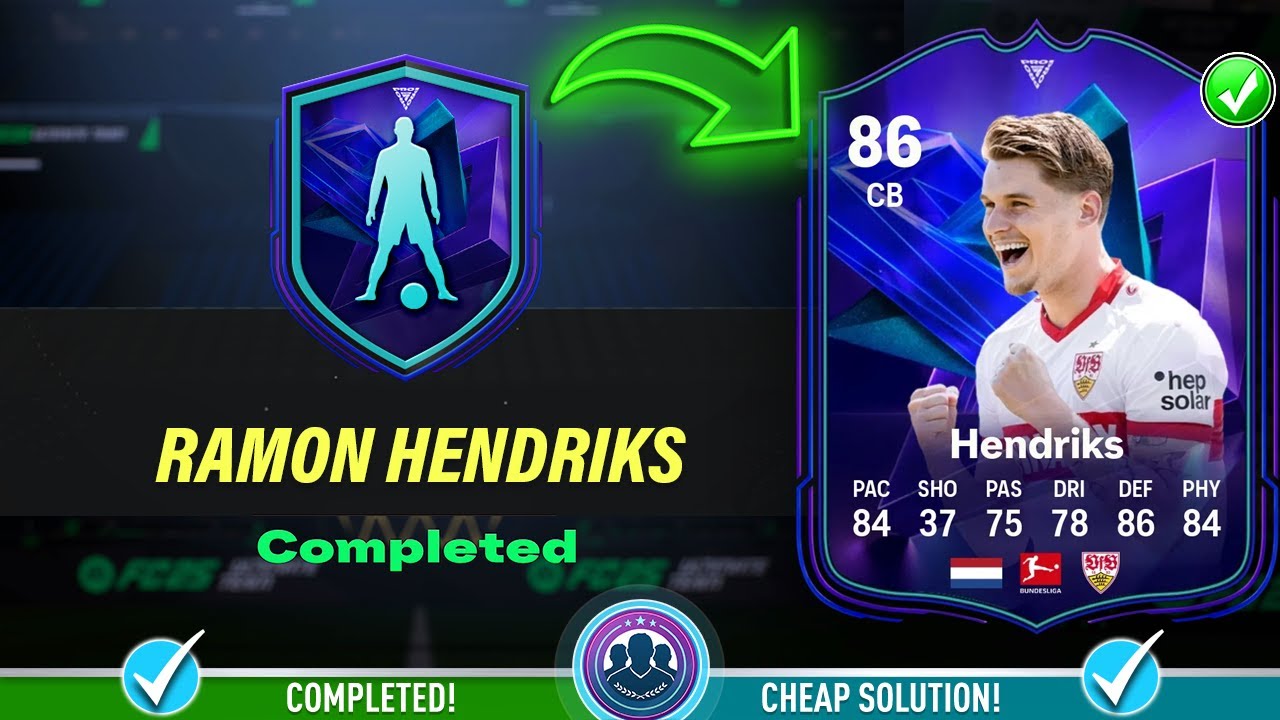 86 FC Pro Live Ramon Hendriks SBC Completed - Cheap Solution & Tips ...