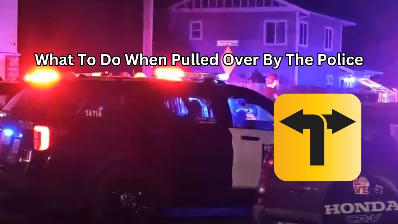 What To Do When Pulled Over By The Police #pulledover - YouTube
