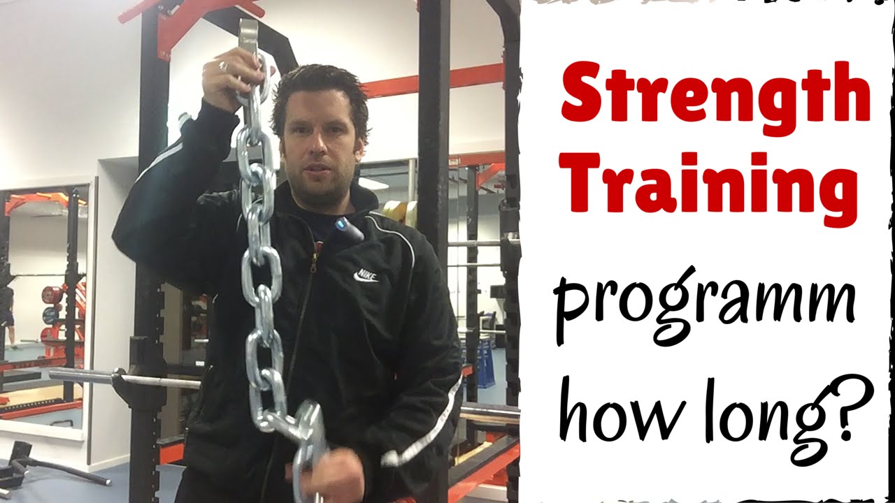 Strength Training Program How Long Should A Strength Training Program Last YouTube Strength Training Program How Long Should A Strength Training Program Last YouTube