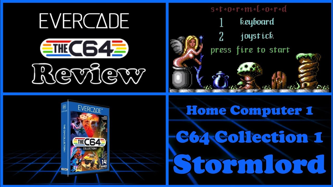 Stormlord Review (Evercade Home Computer 1: C64 Collection 1) - YouTube