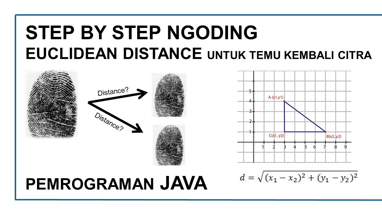 Ngoding Euclidean Distance untuk Temu Kembali Citra - YouTube