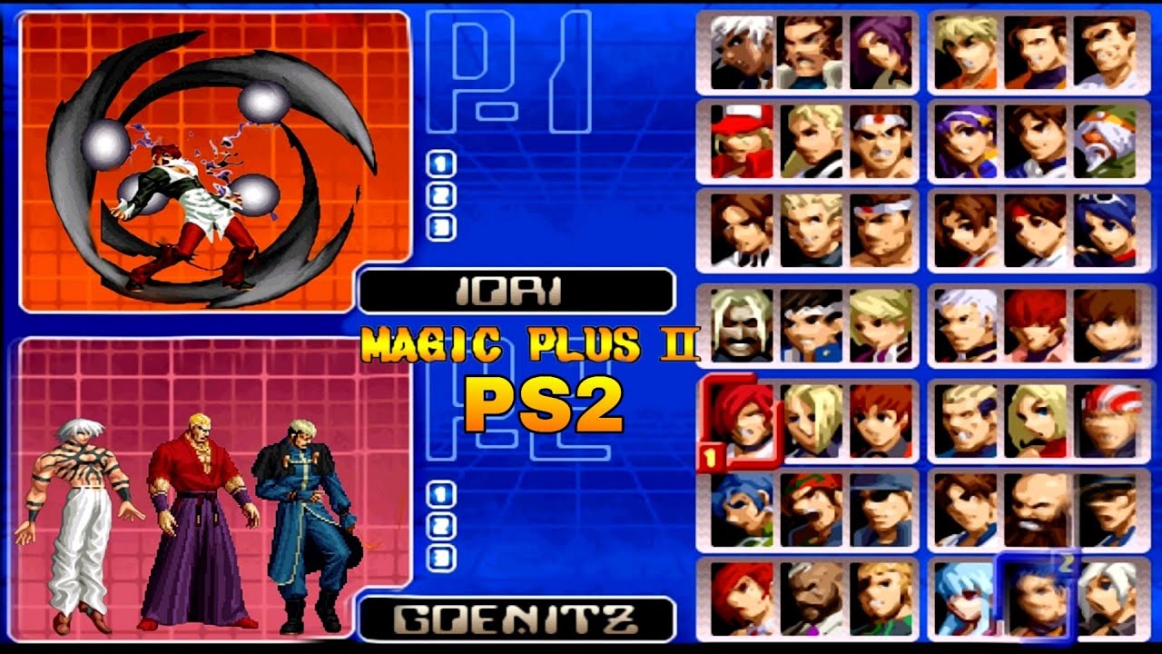 Kof 2002 Magic plus 2 Ps2 Iori Zero Apk para Android - YouTube