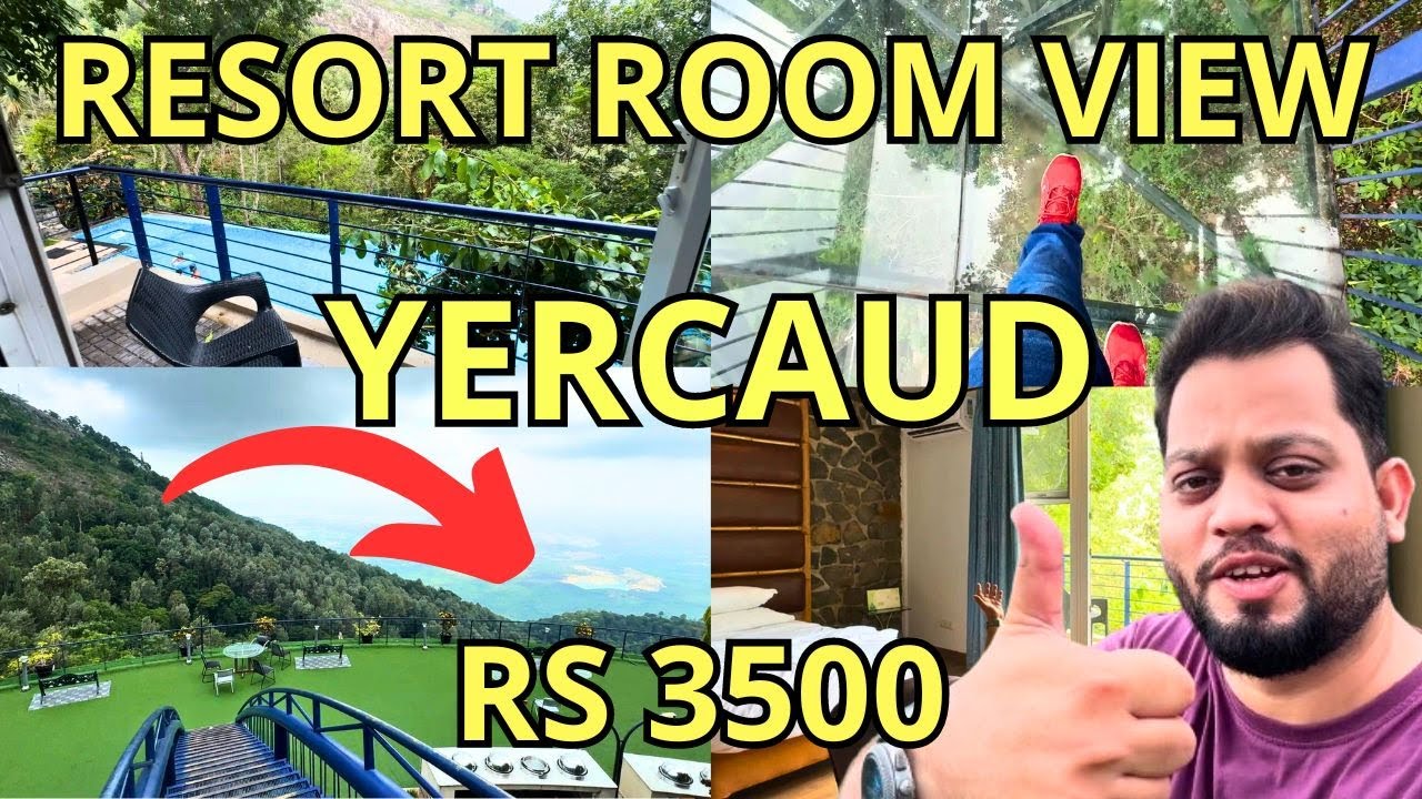 Yercaud Resort Hotel Room With Swimming Pool & Mountain View 😍 - YouTube