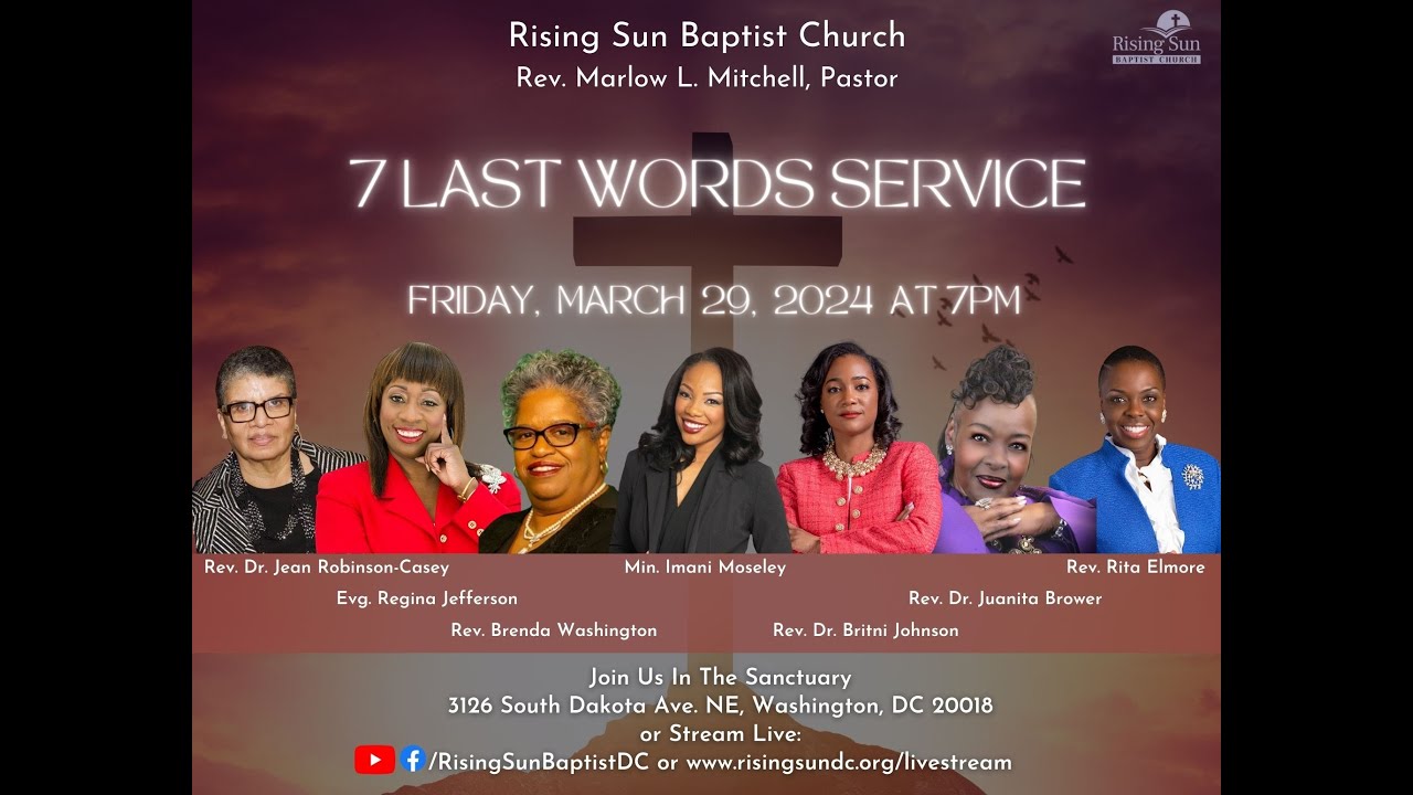 7 Last Words and Holy Communion Service 2024 - YouTube